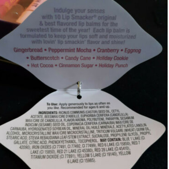 Lip Smacker | Makeup | New Lip Smackers Piece Original Best Lip Tin ...